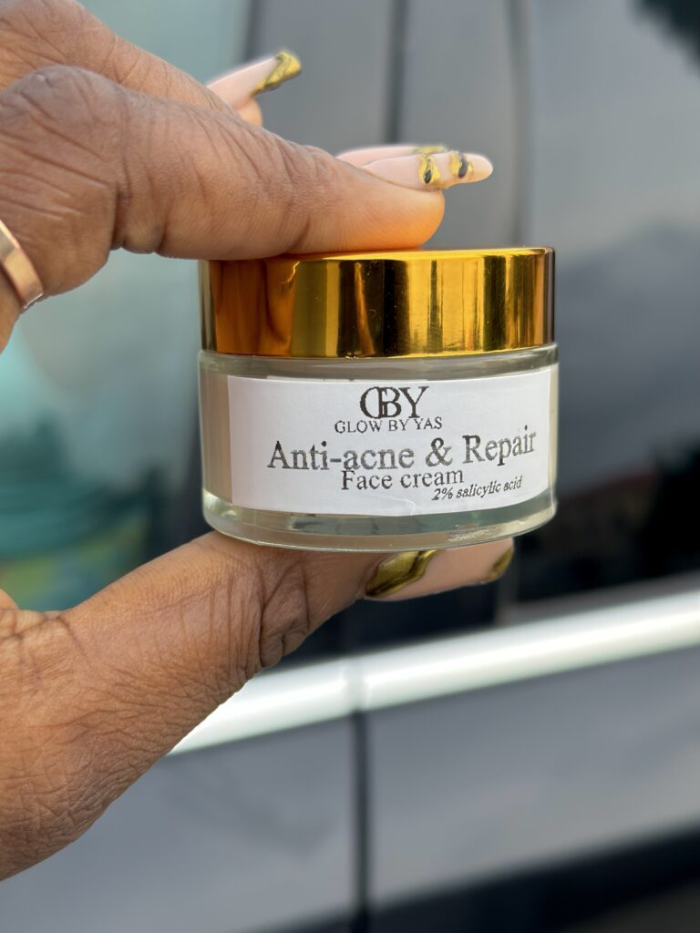 Anti-acne & Repair Face Cream - Glowbyyas Beauty Products And Spa